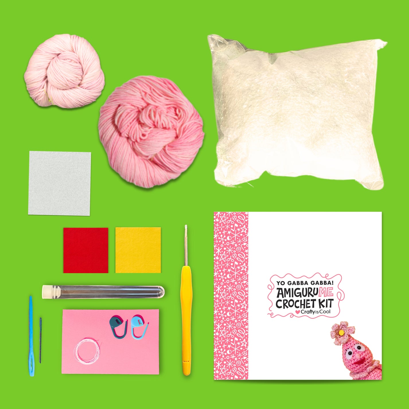 Yo Gabba Gabba! AmiguruME Foofa Crochet Kit with Crafty Is Cool ...