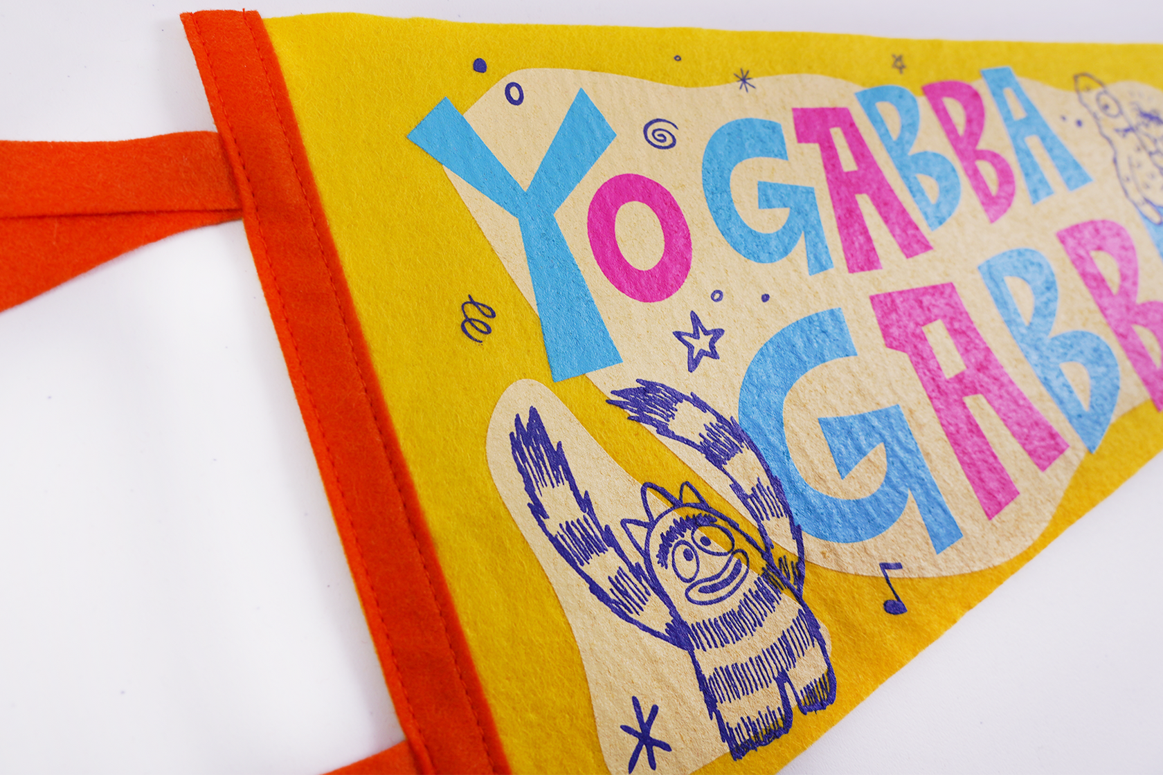Yo Gabba Gabba! Pennant by Oxford Pennant! – Official Yo Gabba Gabba Store