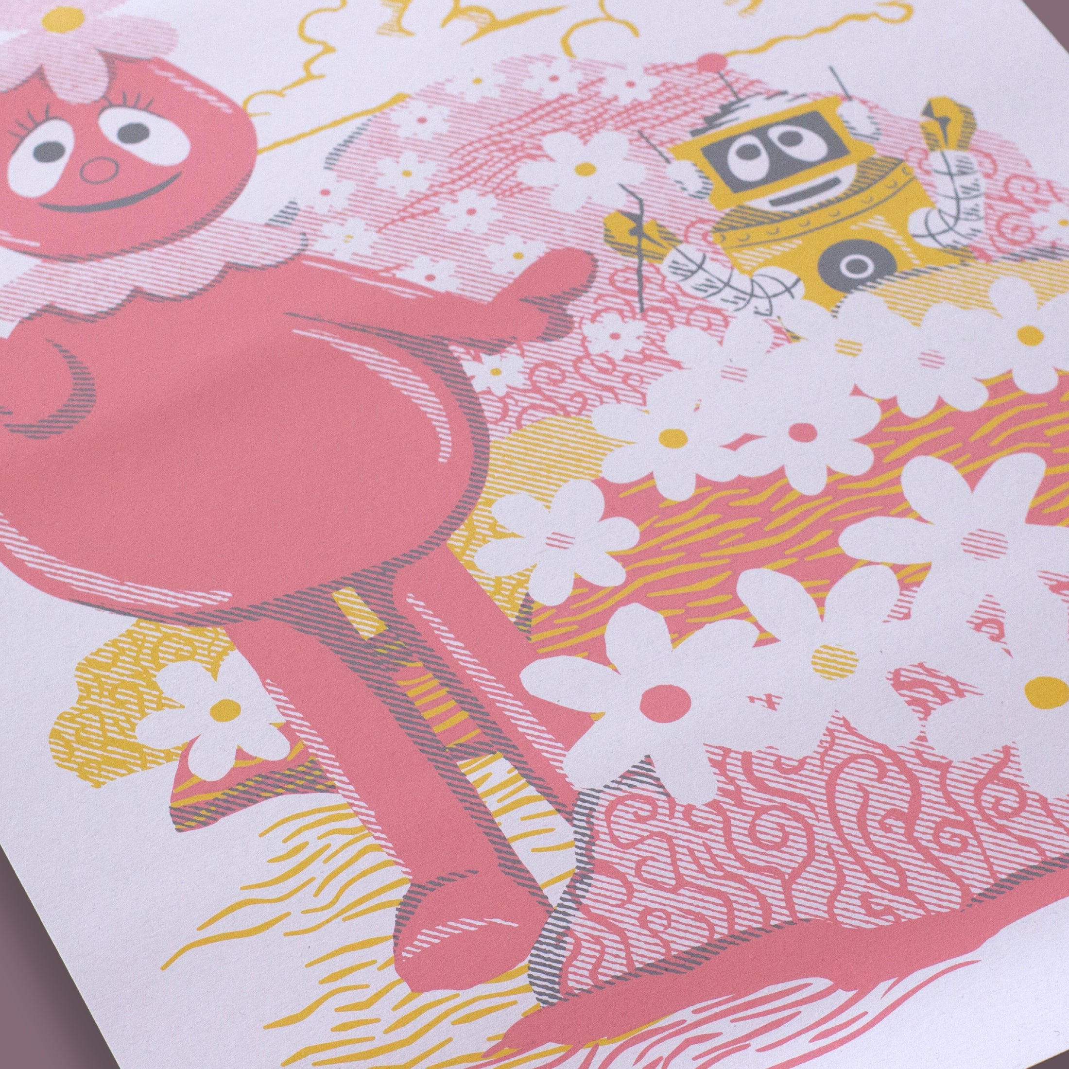 Limited Edition Foofa & Plex Screen-Print! – Official Yo Gabba Gabba Store